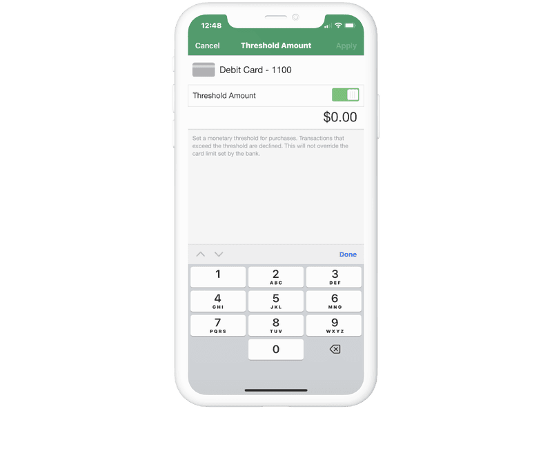 Card Controls