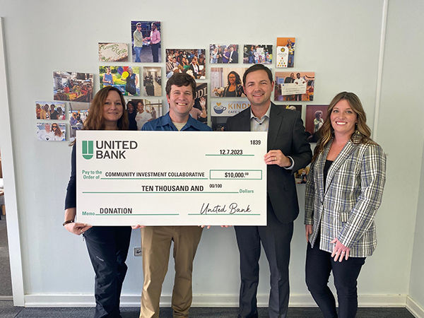 United Bank Donates $10,000 to Community Investment Collaborative ...